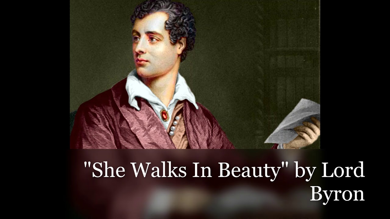 "She Walks In Beauty" by Lord Byron. Recited by Steven Snyder. - YouTube