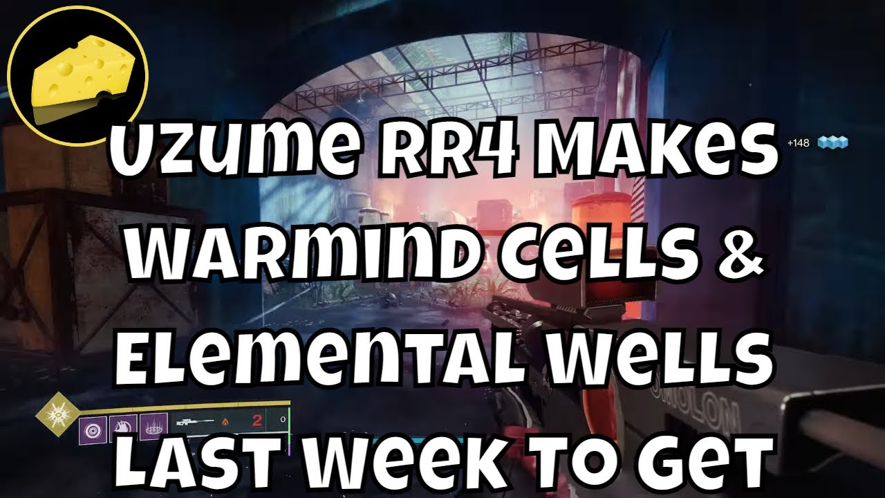 Uzume RR4 Makes Warmind Cells & Elemental Wells - Last Chance To Get ...