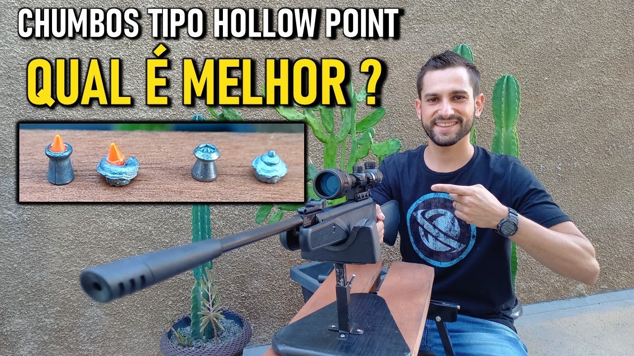 Chumbinho Hollow Point para caça , qual é melhor Gamo Red Fire ou Rifle ...