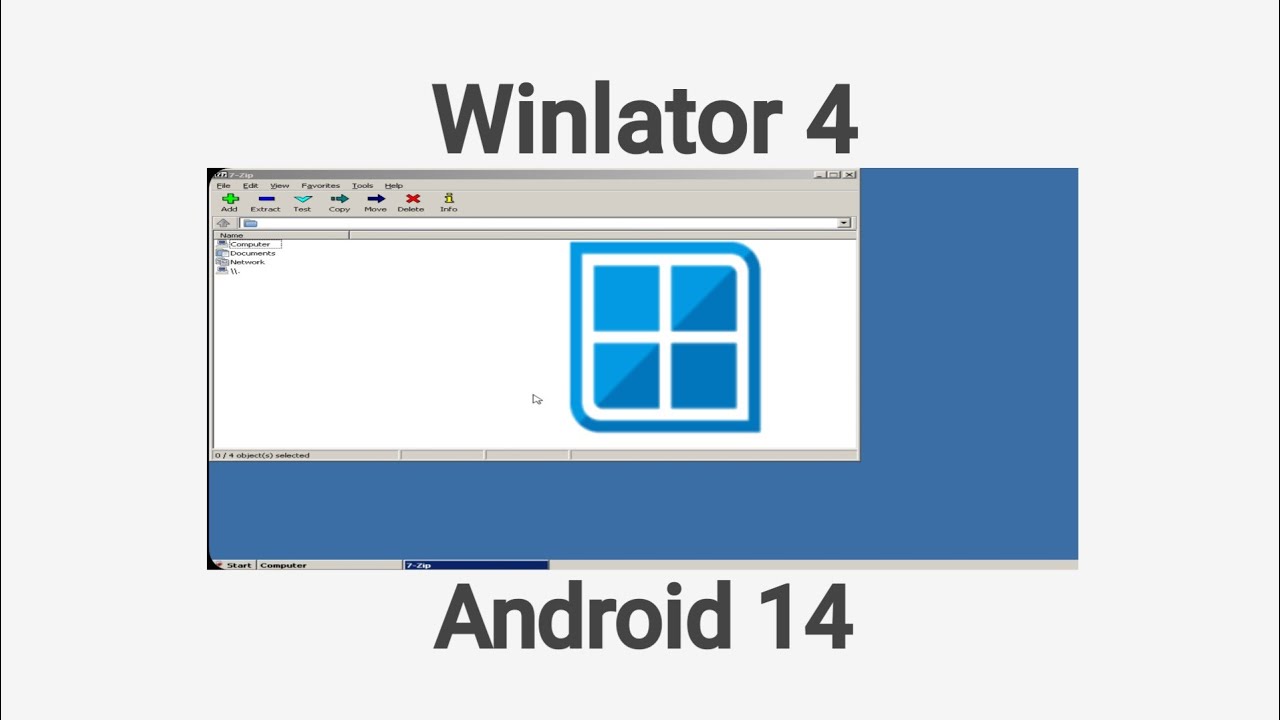 Coba Install Winlator 4 (Windows emulator x86_64) 64bit di Android 14 ...