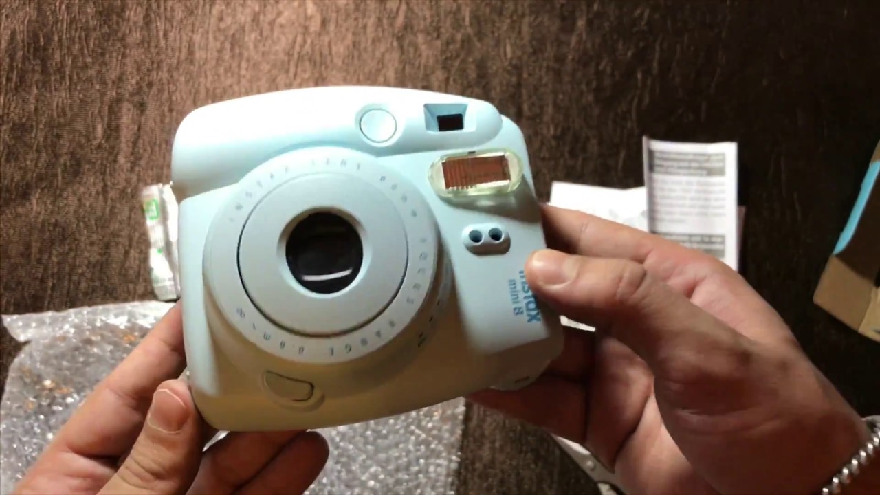 Fujifilm Instax Mini 9 Camera Unboxing and First Look - Instant Camera ...