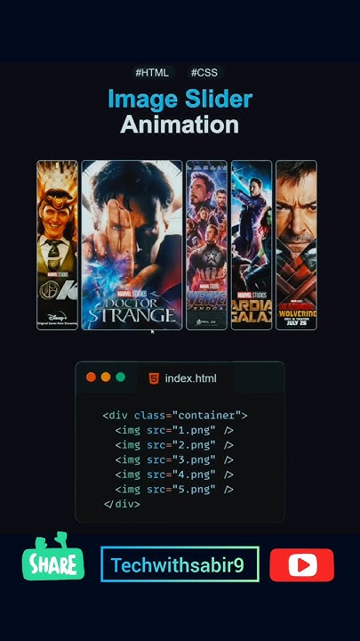 #image #slider #animation #css #html #js #coding #codingtips #trending #viralreels #educatuon # ...