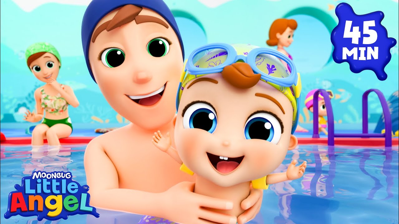 Getting Ready for Swimming Lessons 🏊‍♀️ Fun Sing Along Songs by ...