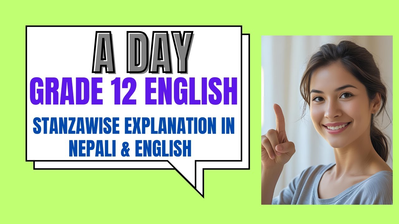 A Day by Emily Dickinson | Grade 12 Poem Explanation in English ...