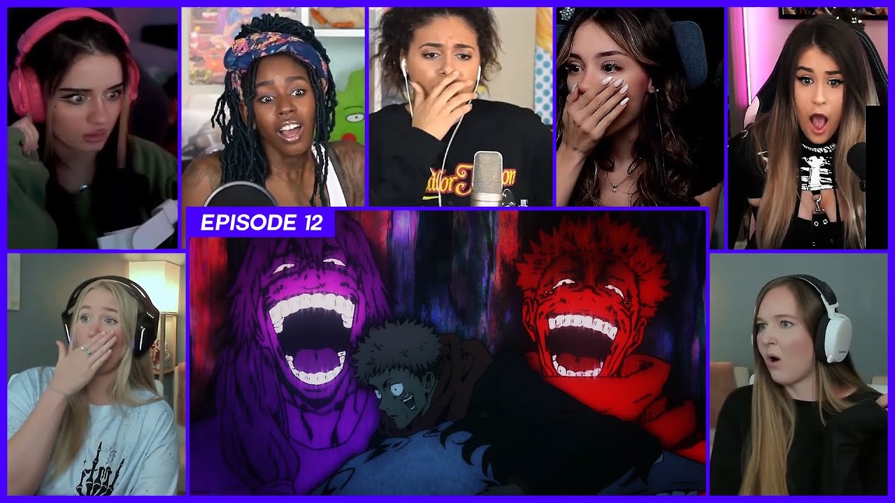 [GIRLS REACT] Junpei's Death | JJK Ep 12 Girl Reaction Mashup - YouTube