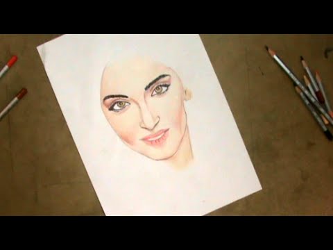 How To Draw Sonam Kapoor - YouTube