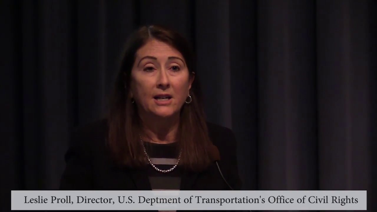 Public Transportation A Civil Right, Leslie Proll, US Dept of ...