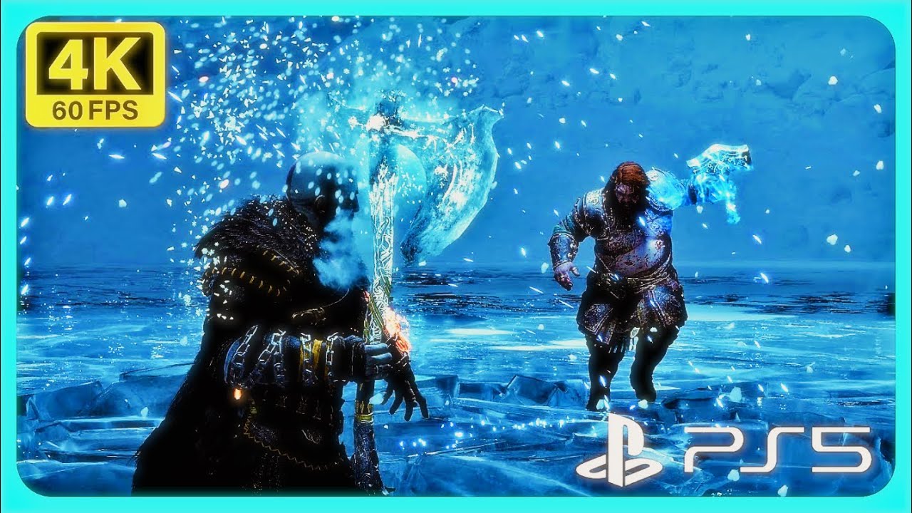 Thor Vs Kratos(Cloaked Version) Boss Fight Scene From God of War ...