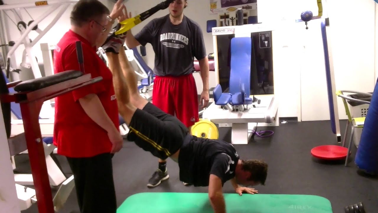 TRX exercise reverse push-ups.MP4 - YouTube