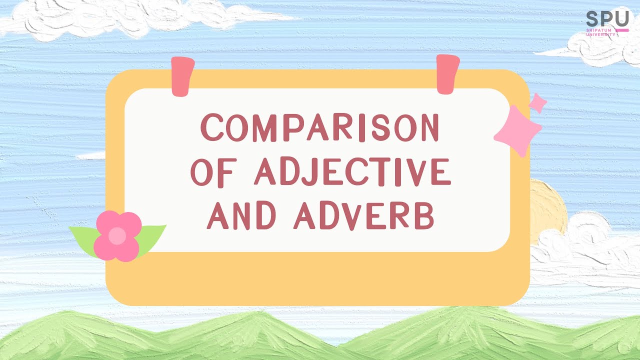 📚— Comparison of Adjective and Adverb - YouTube