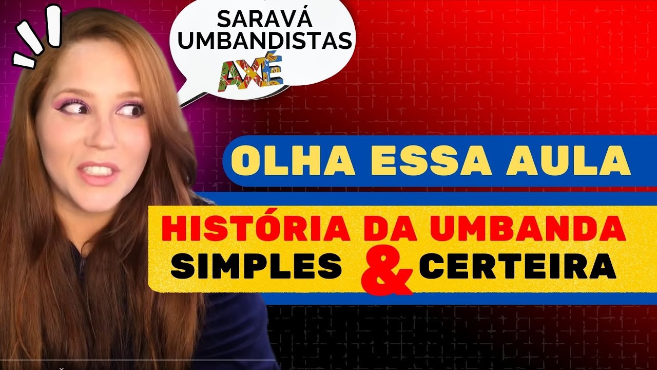 A história da Umbanda POR Filha de Oyá #umbanda - YouTube