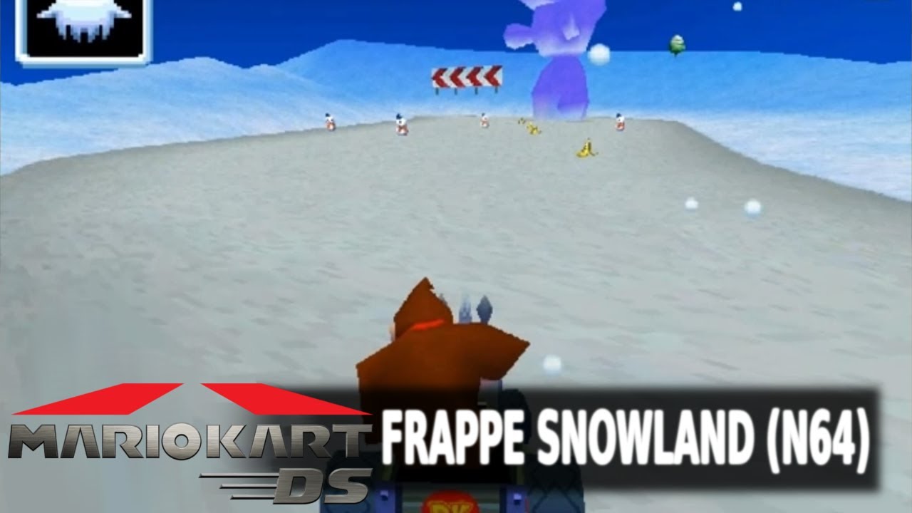 Banana Cup - Frappe Snowland (N64) | Mario Kart DS | Ep. 22 - YouTube