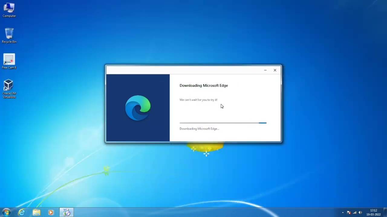 How to Download and Install Microsoft Edge in Windows 7 Using Internet ...