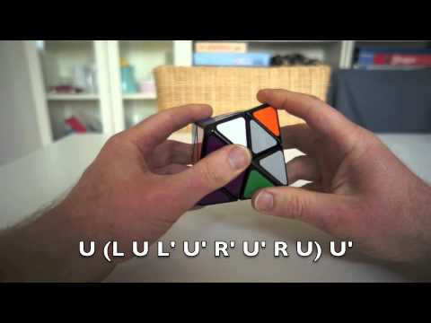 Rubiks Octagon 8 coloured Tutorial german 3 - YouTube
