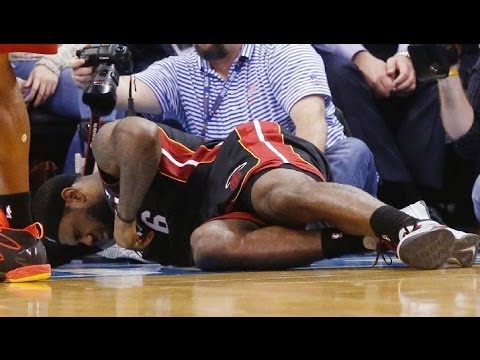 LeBron suffers broken nose in 103-81 blow out win vs. Thunder! Is ...