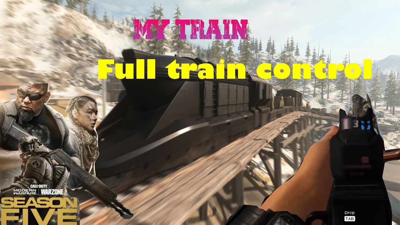 Call of Duty Warzone THE NEW TRAIN!! My Train no one allowed - YouTube