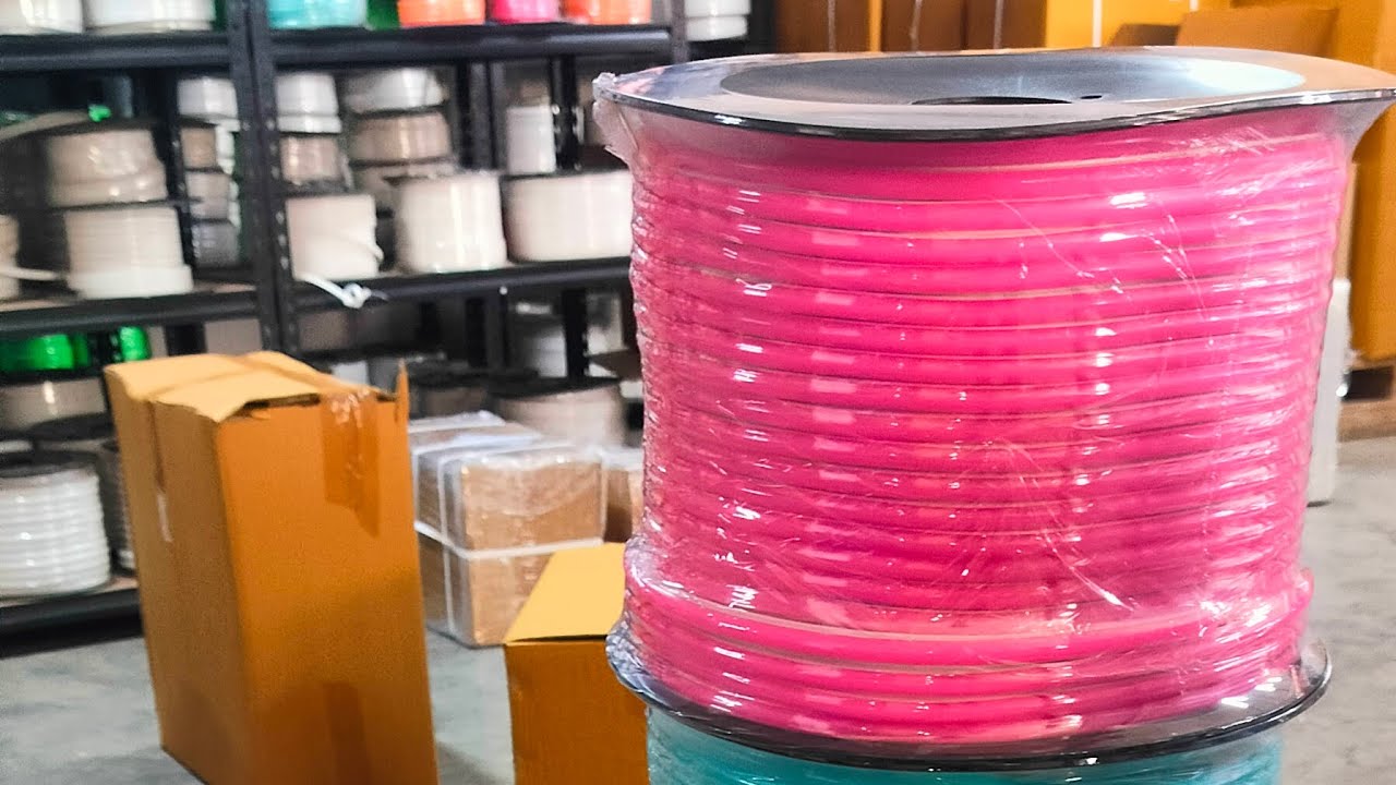 Led silicone rubber ) (led profile - YouTube