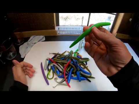 How To Make Soft Plastic Baits | How To Recycle Plastic Baits | DIY ...