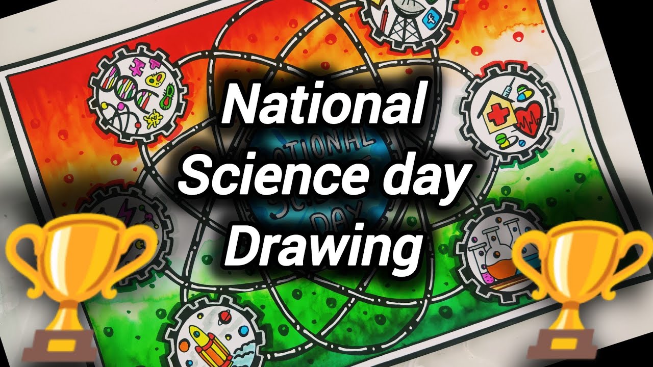 National Science Day Drawing/Science Day Poster/National technology day ...