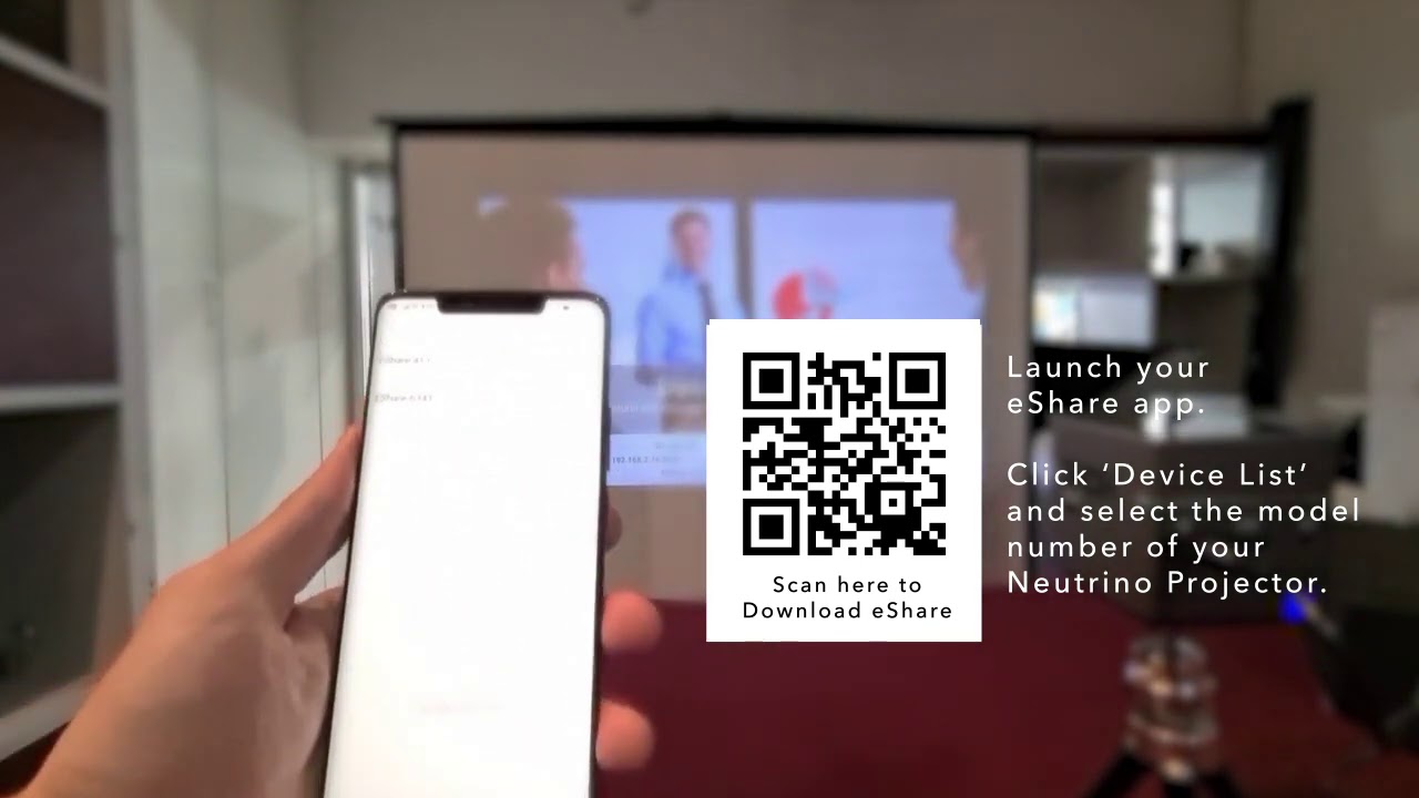 How To: Control Your Smart Projector with Your Smartphone - YouTube