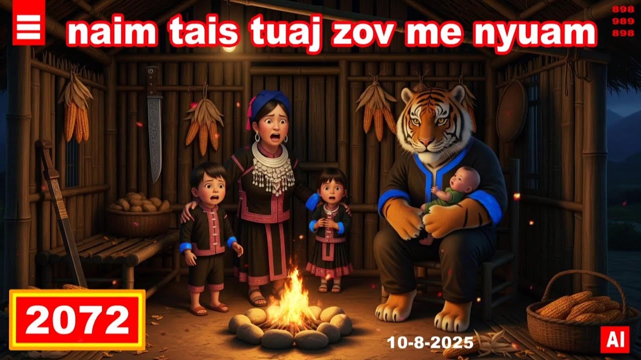 dab hais hmoob - 2072 - 10-8-2025 niam tais tuaj zov me nyuam, แม่ยายมาเลี้ยงหลาน, The Mother-in ...