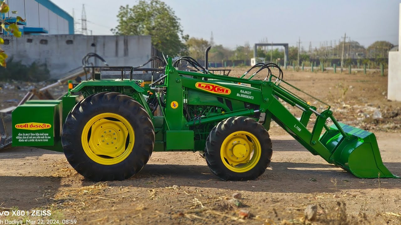 Laxmi Loader,Mo:9586563473,9879077072,L-1100Kg Loader On John Deere ...
