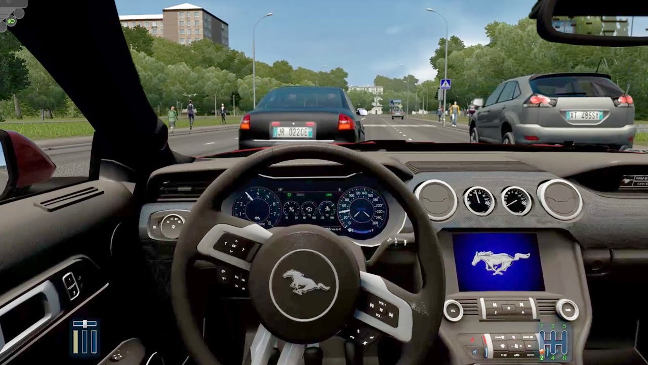 City Car Driving - Ford Mustang GT | Fast Driving - YouTube