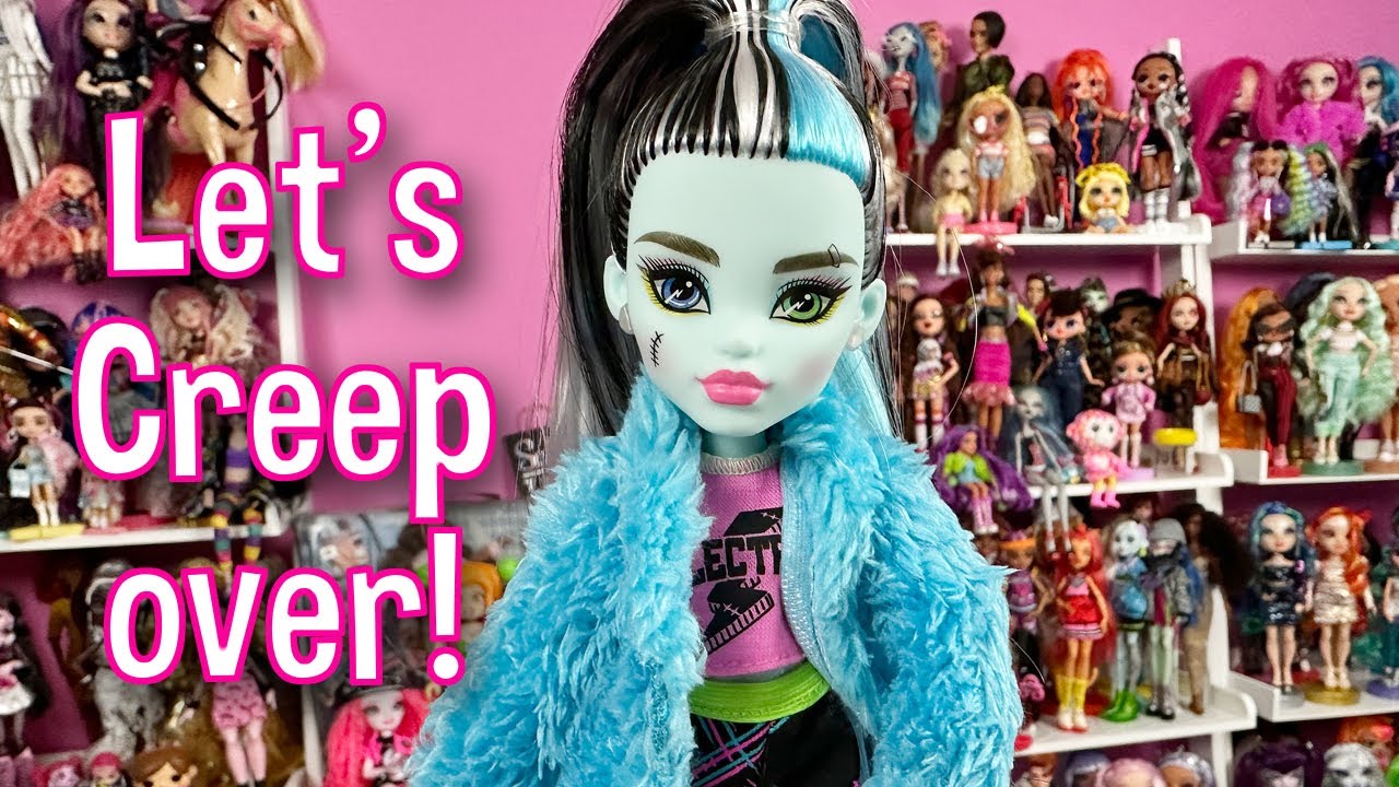 Monster High Creepover Frankie Stein - Loving the Longer Robe! - YouTube