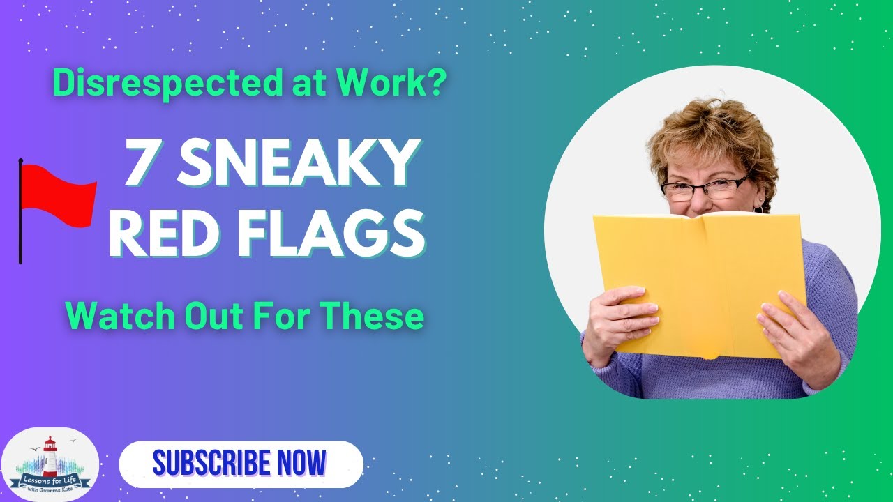 7 Red Flags You Are Being Disrespected at Work & How To Improve ...
