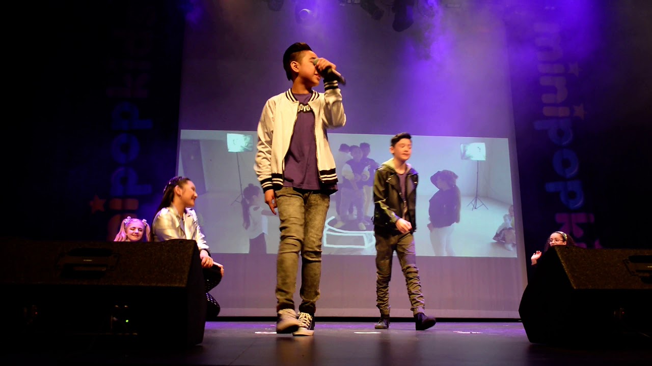 Eliseo Rodriguez performing “Girls Like You” by Maroon 5 with the Mini ...