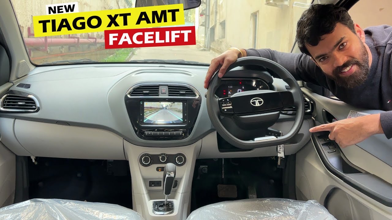 *Updated Features* 2025 Tata Tiago XT AMT | New Look - Review - YouTube