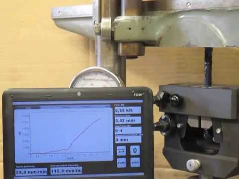 ASTM D3039 Composite Tensile Testing Grip - YouTube