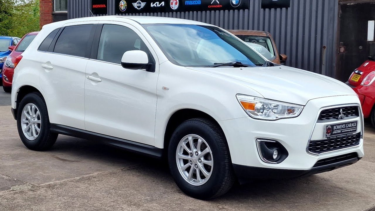 2016 (16) Mitsubishi ASX 1.6 ZC 5Dr in Frost White. 16k Miles. 1 Owner ...