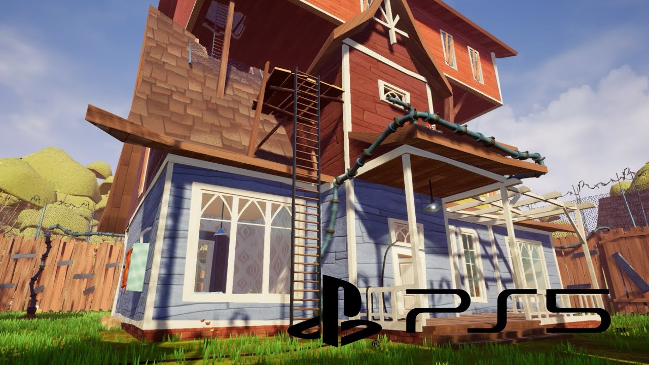 Hello Neighbor Act 2 Gameplay PS5 - YouTube