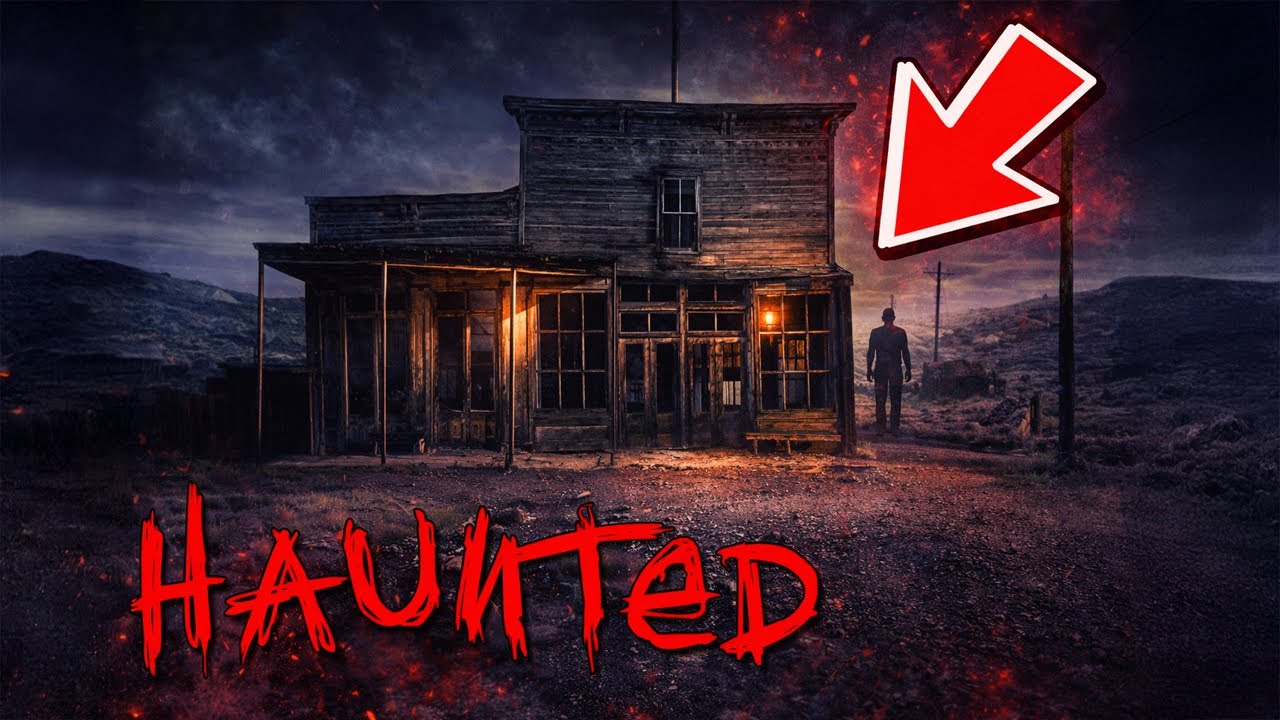Exploring Haunted Ghost Town (COPS CALLED) - YouTube