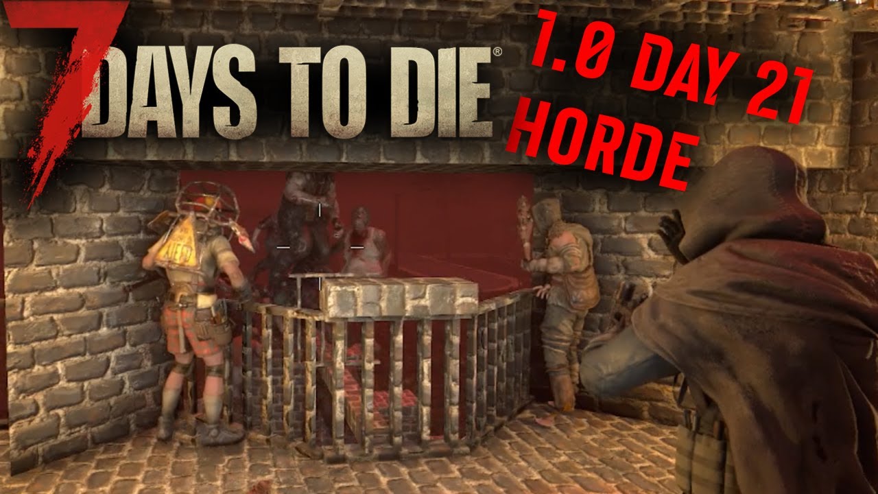Day 21 Horde Night - Season 12 WaywardEko Survival Server || 7 Days To ...
