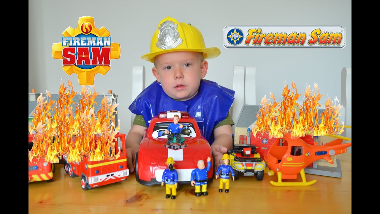 Fireman Sam Rescue compilation Fire Engines Feuerwehrmann Sam SHOW ...