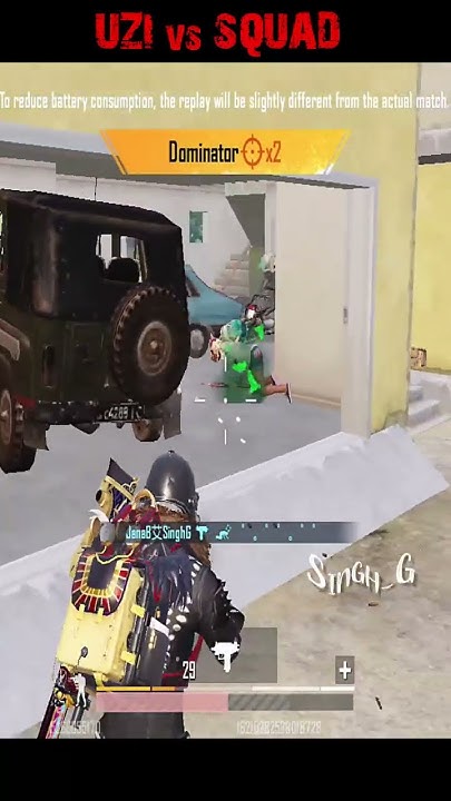 UZI vs SQUAD / Full Squad Wipe with uzi #uzi #SinghG - YouTube