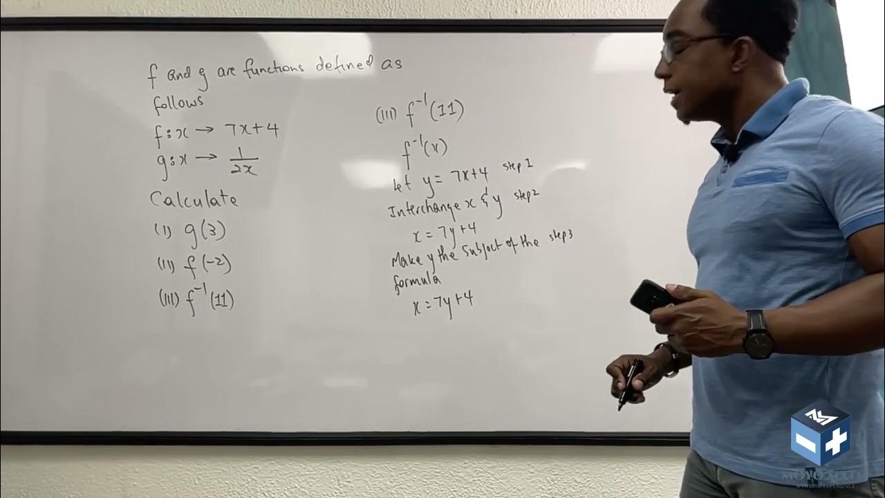 CSEC MATHEMATICS - Solve This Math Problem With Me Question 2 Part 2 - YouTube