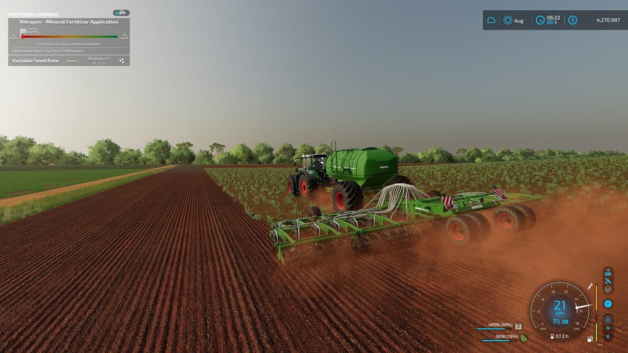 FS 22 * Brazilian Cow & Pig Farm 22 * Straw, Sowing Soybeans, Weeding ...