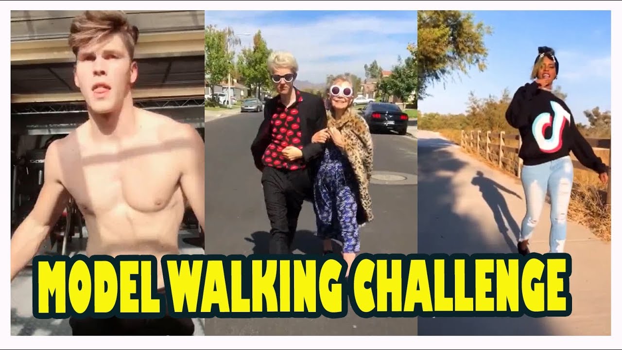 Funniest Model Walking Challenge TikTok Compilation 2018 - YouTube