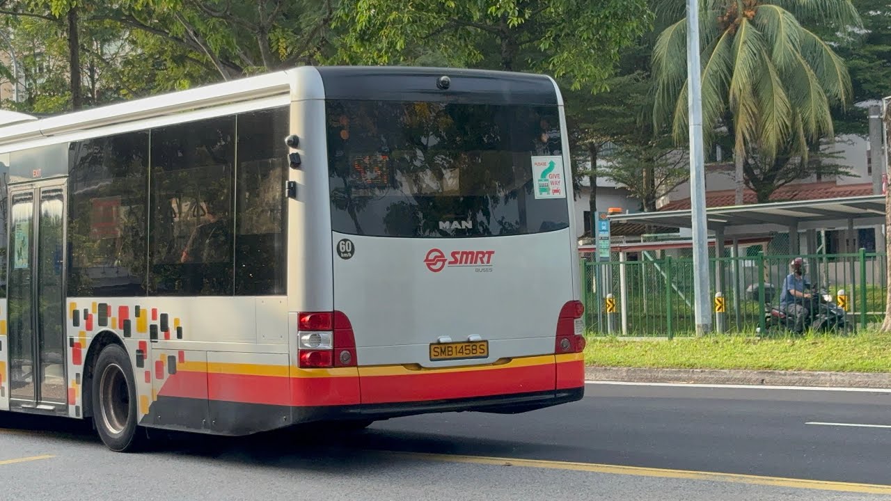 [National Day Special/Empty at start] SMRT | SMB1458S on 913T - Man ...