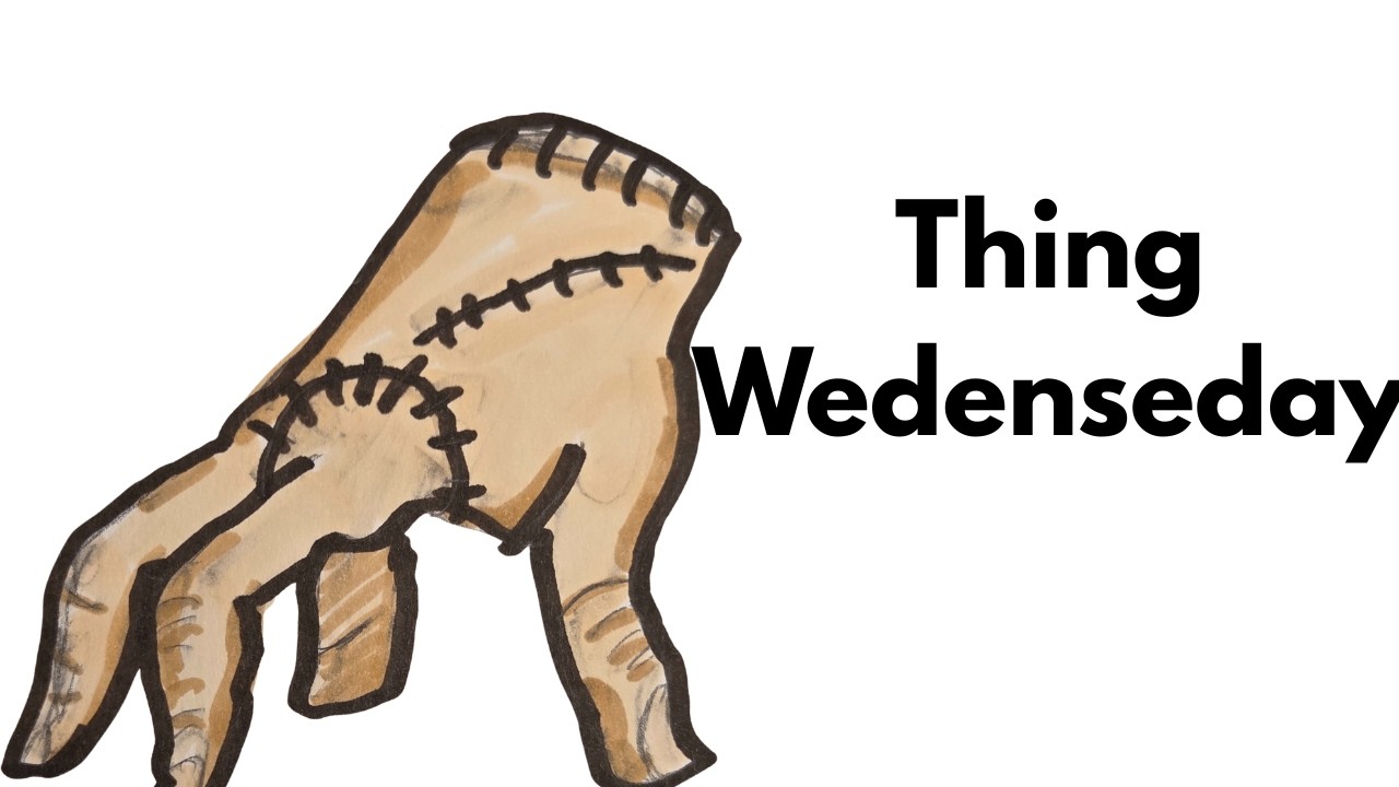 How to draw Thing from Wednesday - YouTube