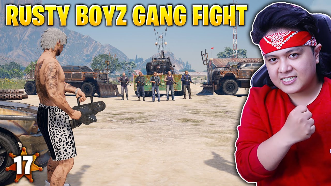 GANG FIGHT WITH RUSTY BOYZ | EP #17 | GTA V MR JUNIOR - YouTube