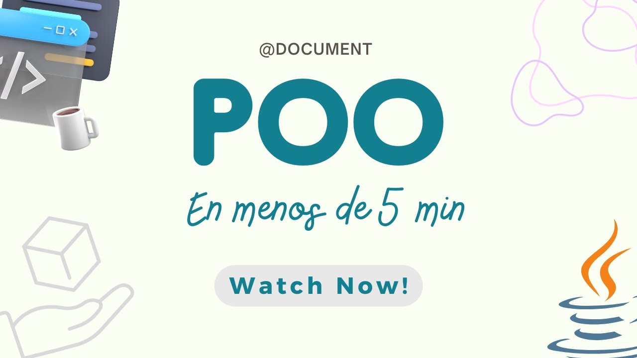 Que es la Programacion Orientada a Objetos - POO - Document0 - YouTube