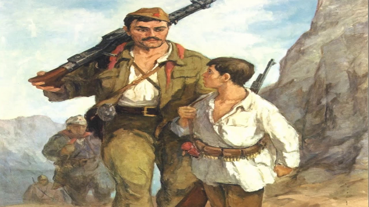 Partizani i vogël - Little Partisan (Albanian partisan song) - YouTube