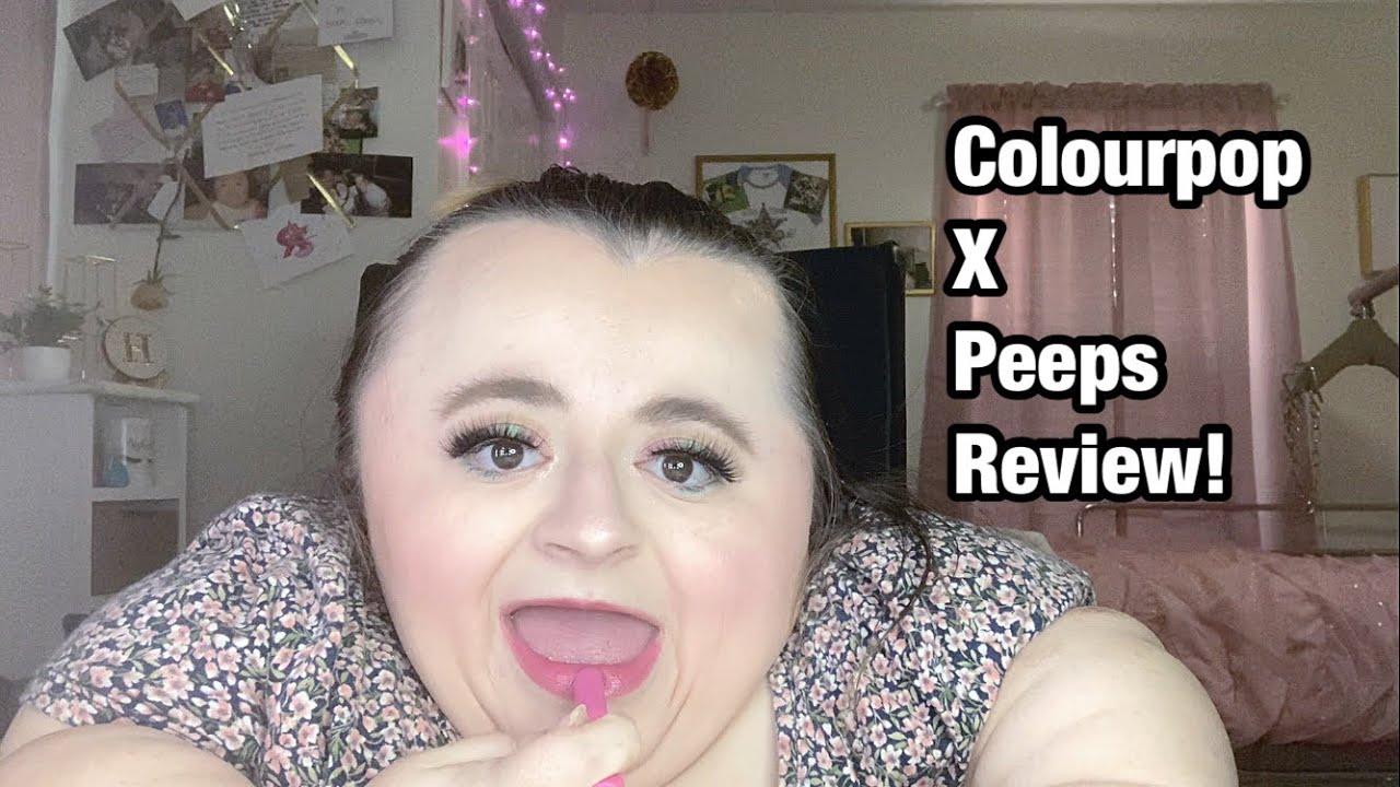 Review On The Colourpop Peeps Collection! - YouTube