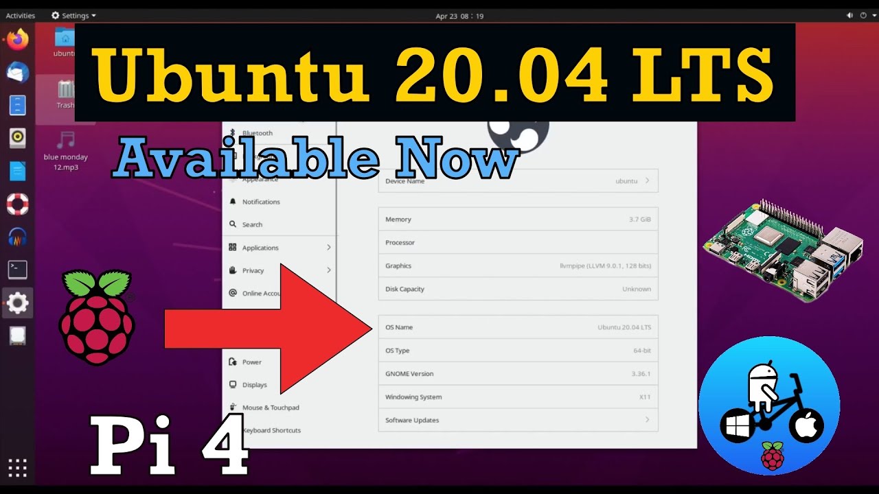 Ubuntu 20 04 LTS Available Now Raspberry Pi 4 YouTube ubuntu-20-04-lts-available-now-raspberry-pi-4-youtube