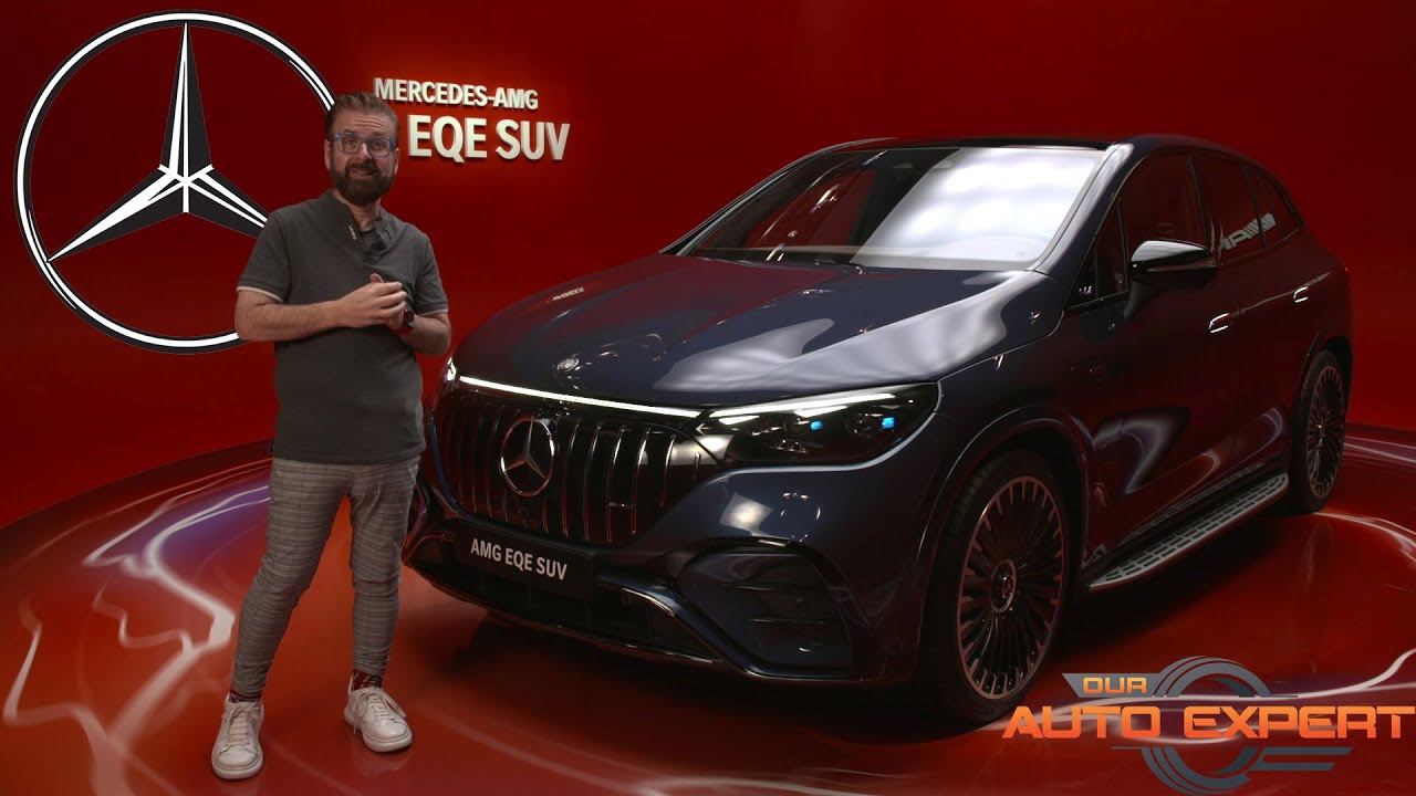 The first all-electric AMG is here // Mercedes Benz EQE SUV AMG - YouTube