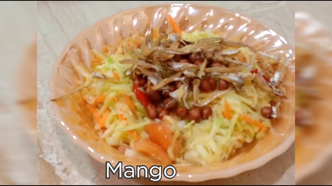 Mango Salad/Kerabu Mangga - YouTube